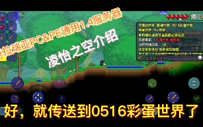 泰拉瑞亚1.4PC&PE通用服务器介绍