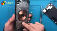 不拆机直接换后玻璃,iPhoneXR面容不能用充不了电,换根线可以了