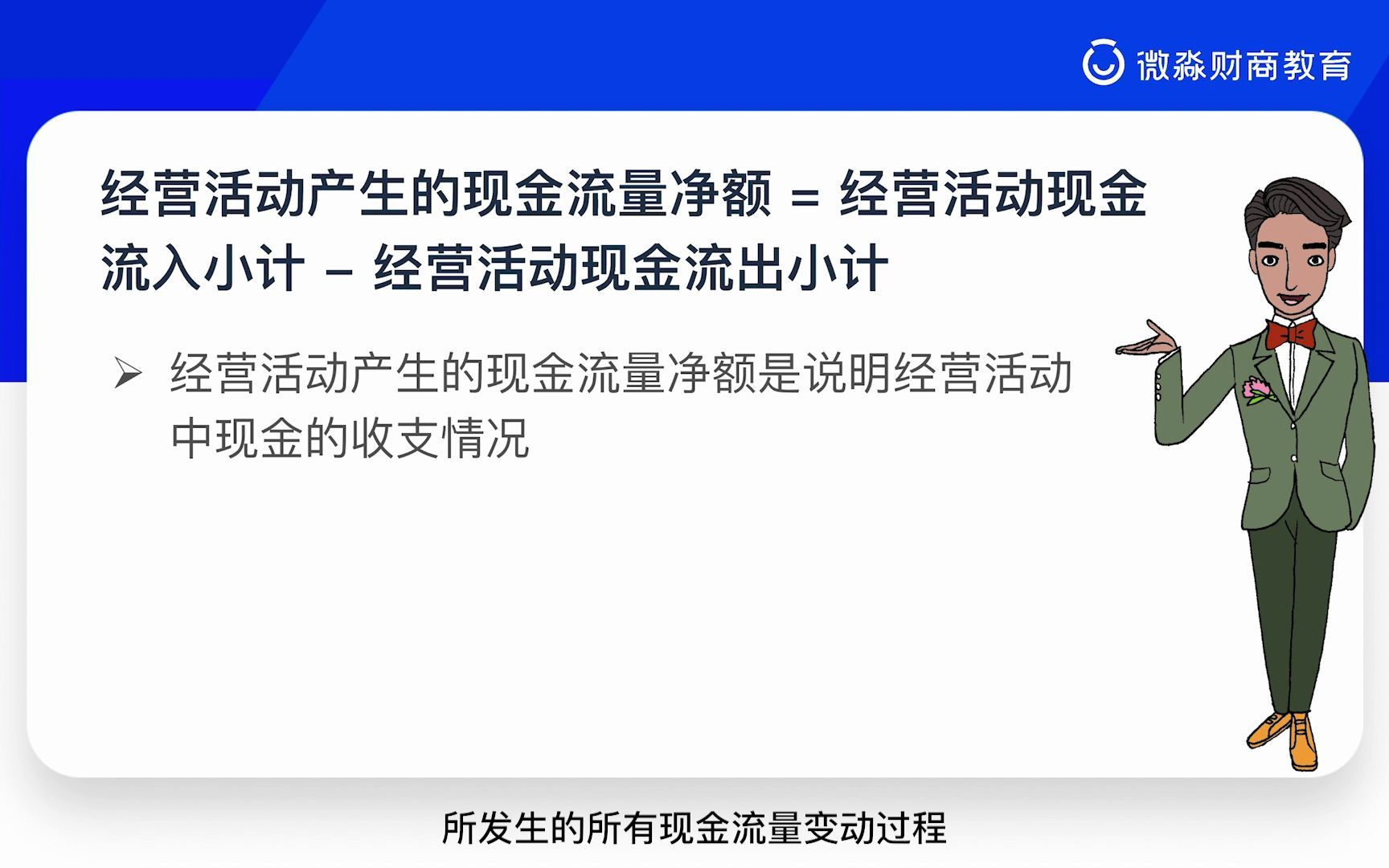 第18周-经营活动产生的现金流量净额