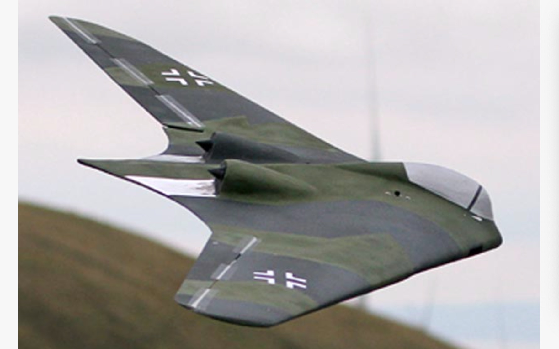 轻木航模 Horten 229(附图纸)