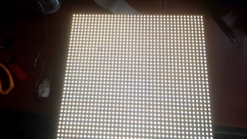 LED灯板一颗灯不亮影响整体,维修方法之一全过程