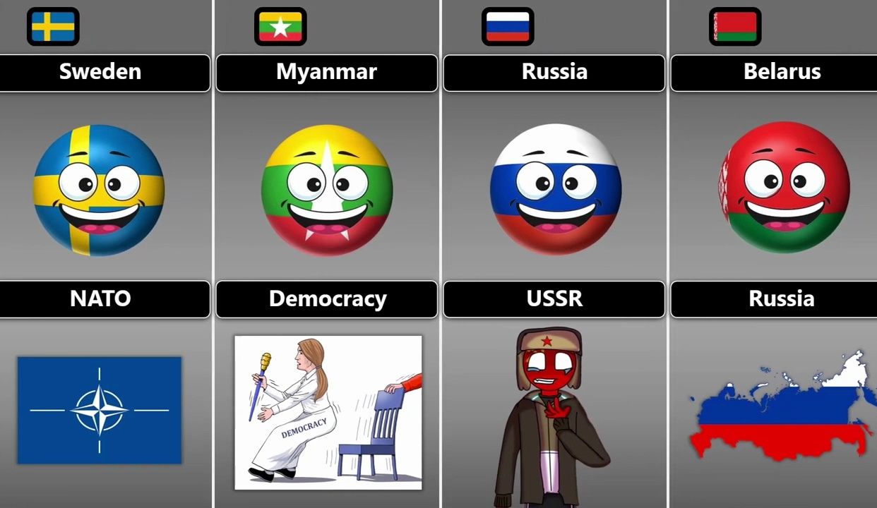 【国家球】世界各国最想干的事