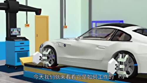 四轮定位原理你知道吗科普 动画 四轮定位 每天一个用车知识