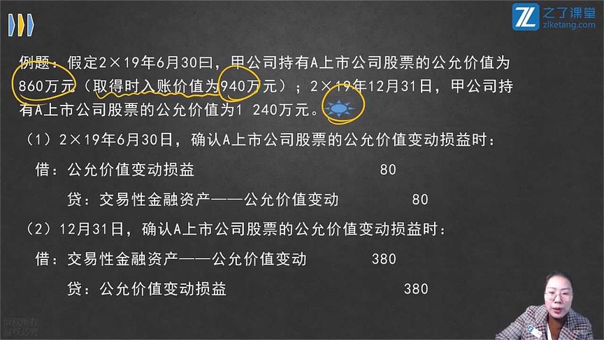 2021初级会计实务:第二章第三节第三节交易性金融资产(2)