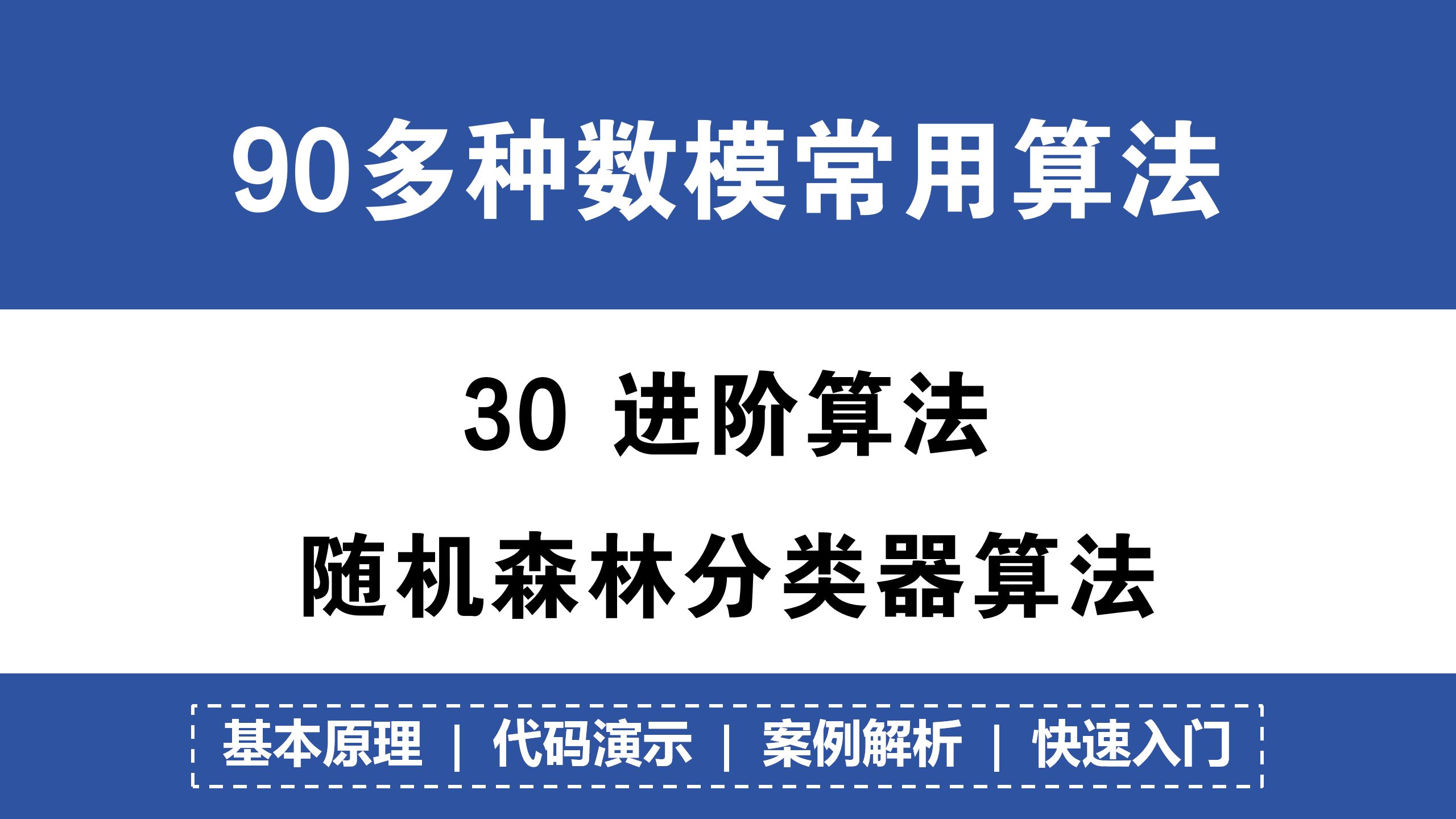 ...分类器算法 模型算法汇总!可运行代码演示!实例分析!90+数学建模...