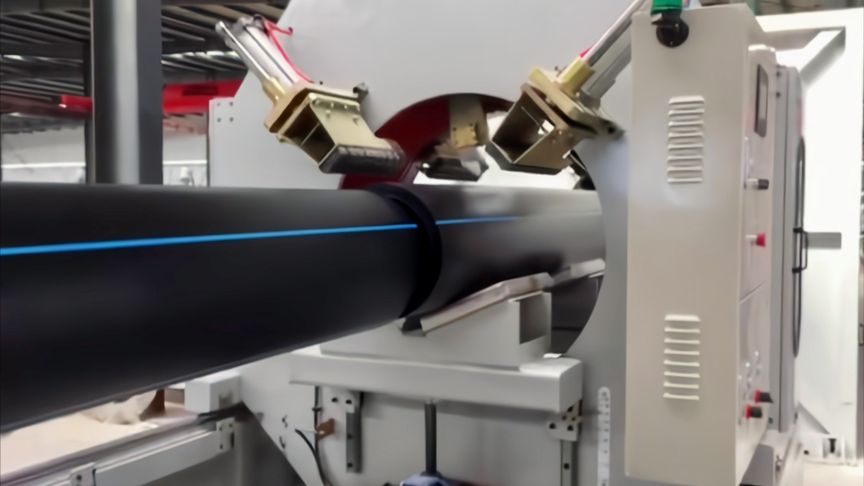 HDPE 800mm实壁管生产