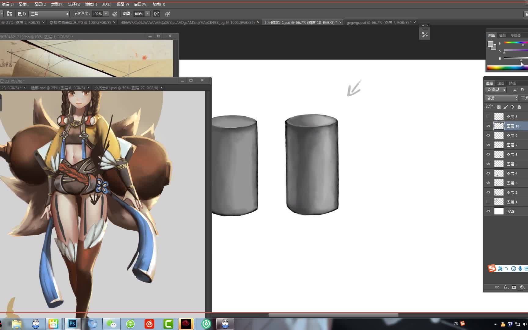 【厚涂实例课程】ps板绘厚涂过程 厚涂挣钱快吗