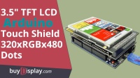 3.5寸 TFT模块320X480高清液晶屏支持Arduino MEGA2560