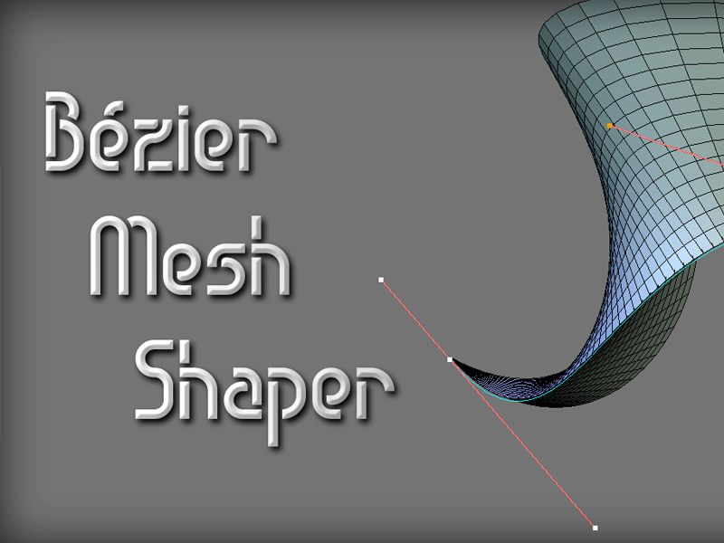 ...Shaper 0.9.64+贝塞尔网格形状曲线建模 Blender 最新中文汉化版教程