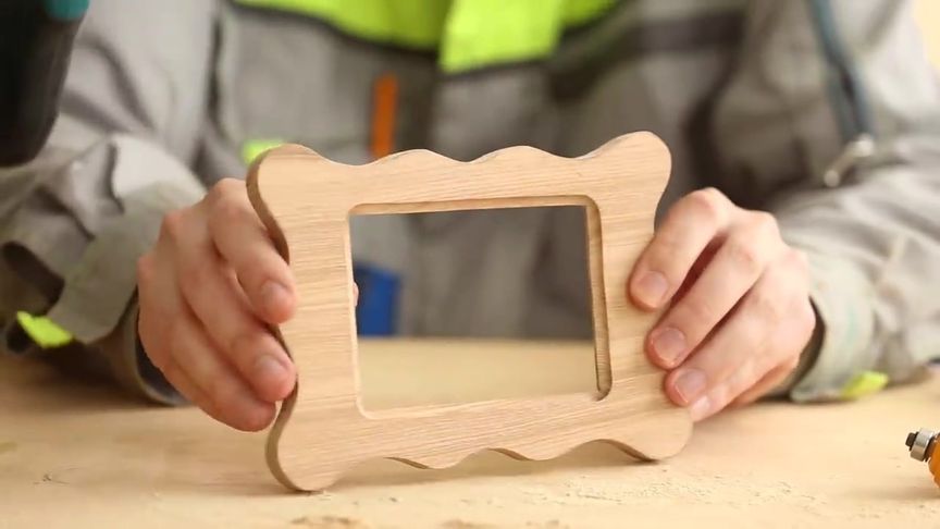 电木铣制作实木相框