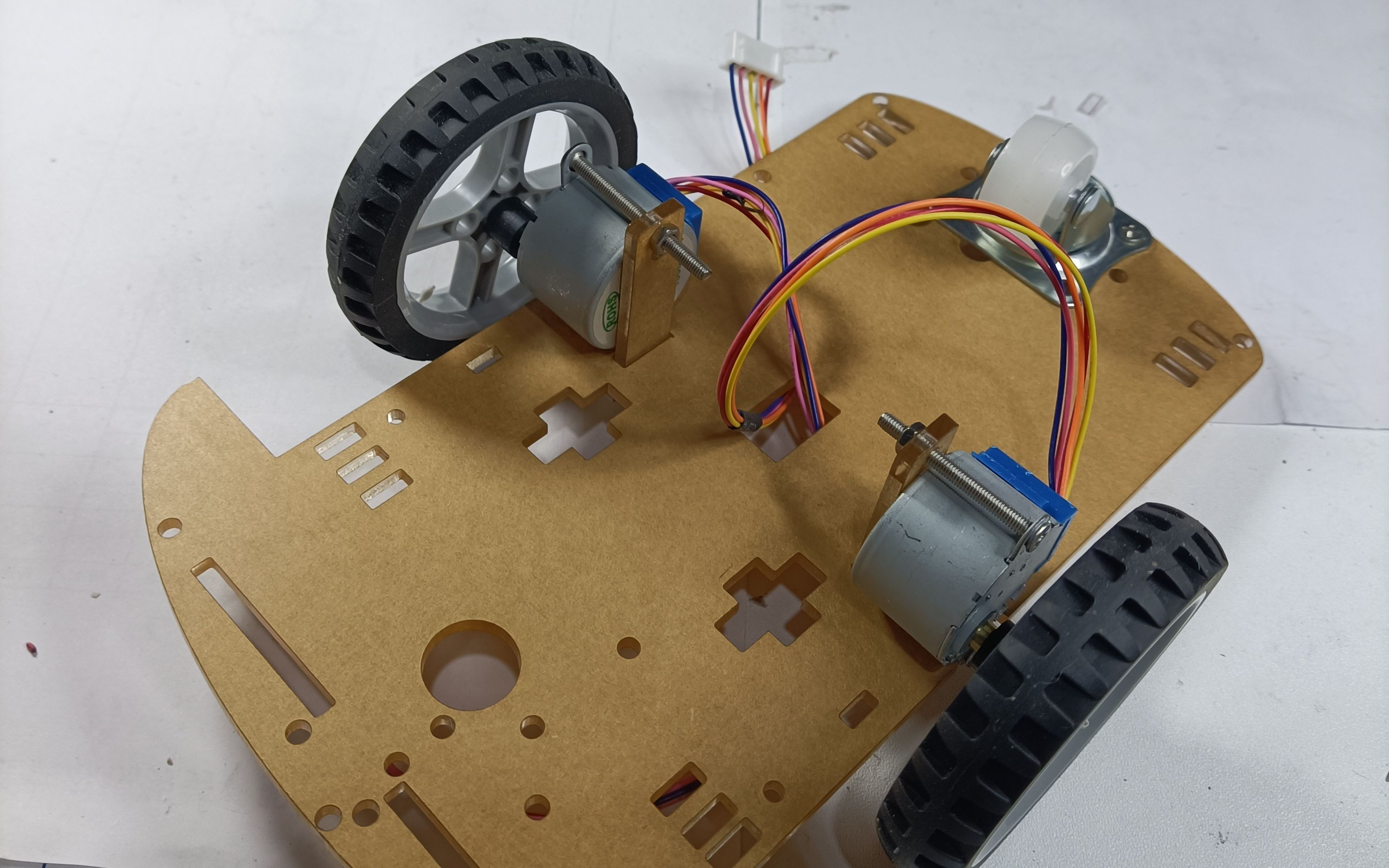 步进电机小车智能车 车模 视频教程