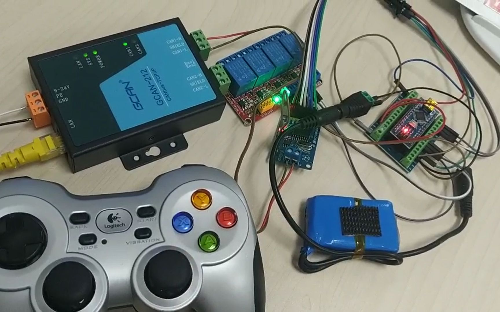 【Arduino】成本20块的CAN卡 MCP2515 ROS F710