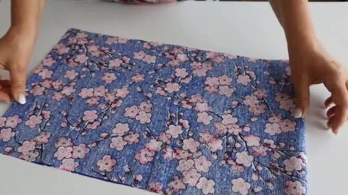 8块钱碎花布料,手工制作美观时尚的夏季帽子,做法简单新手可仿