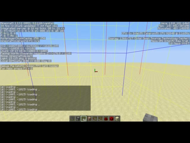 minecraft 1.13.1 远距离区块加载