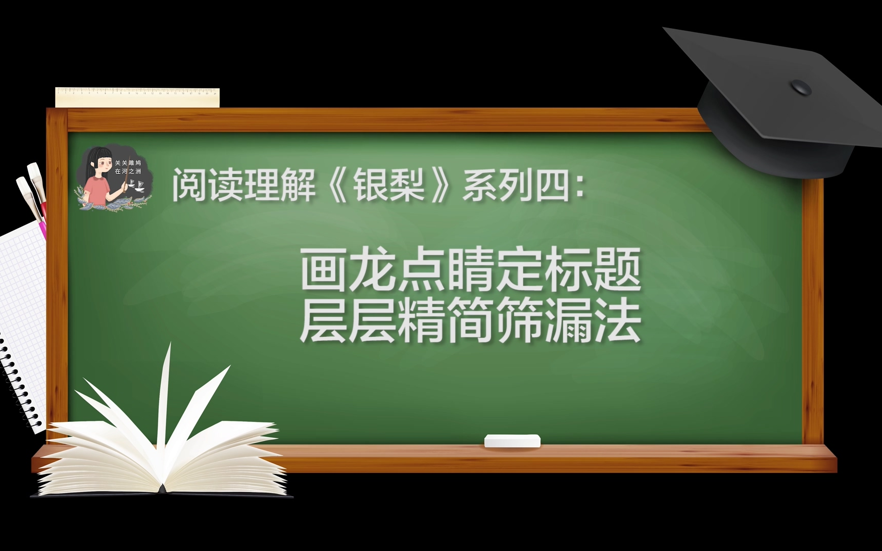 阅读理解《银梨》系列四:画龙点睛定标题