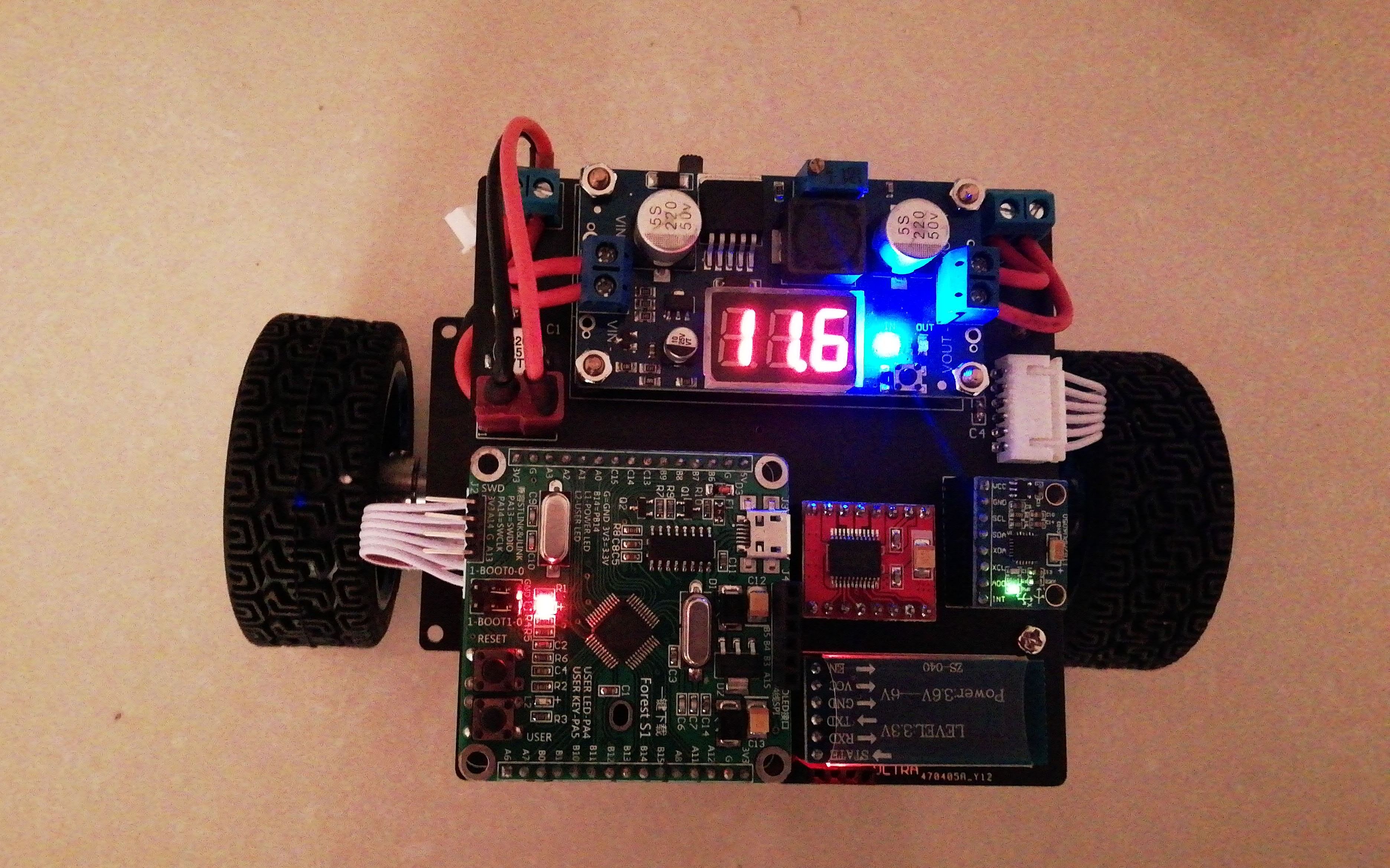 stm32平衡小车设计
