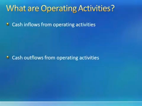 会计英语: 现金流量表 cash flow