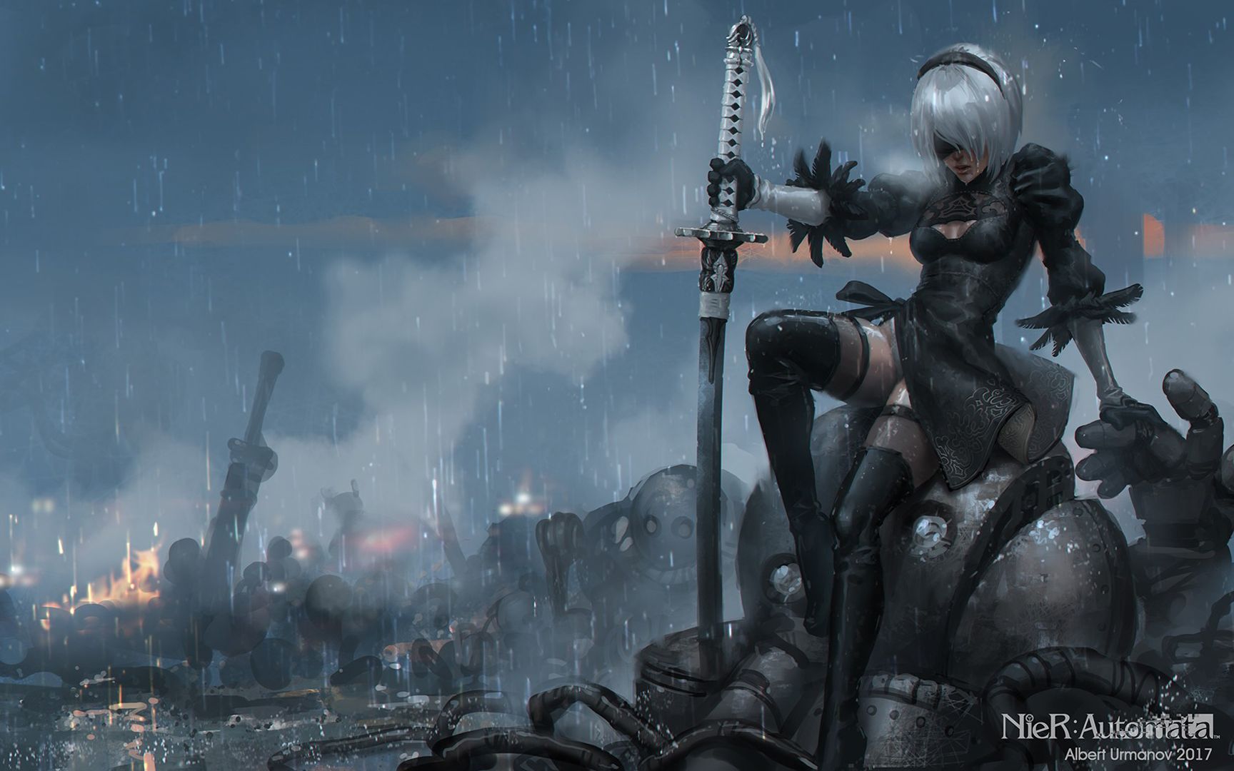 尼尔机械纪元【剪辑】:End Of YoRHa 寄叶的覆灭 Weight of the world