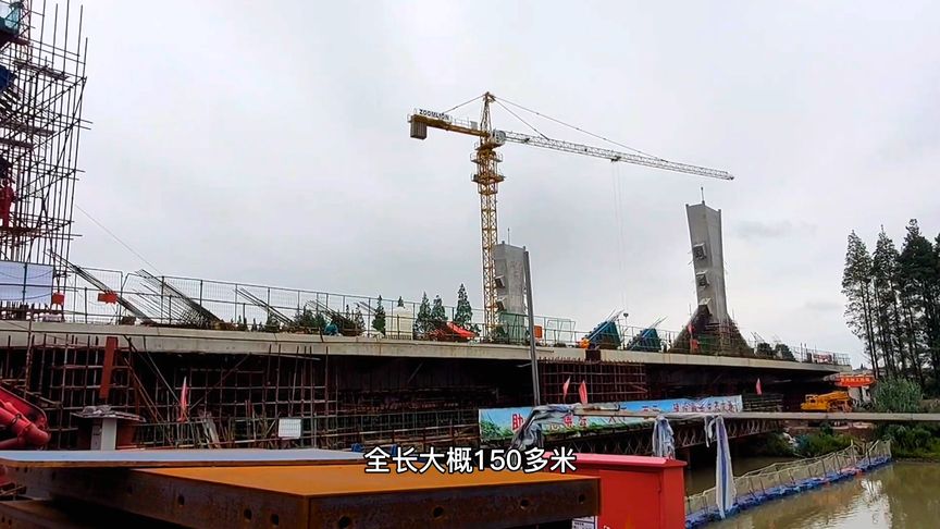 拆卸桥梁满堂架,5块钱一个立方,这样的工作量工人们能挣到钱吗