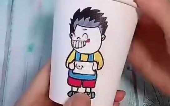 你没见过的纸杯创意手工:纸杯计算器、纸杯心情转换器