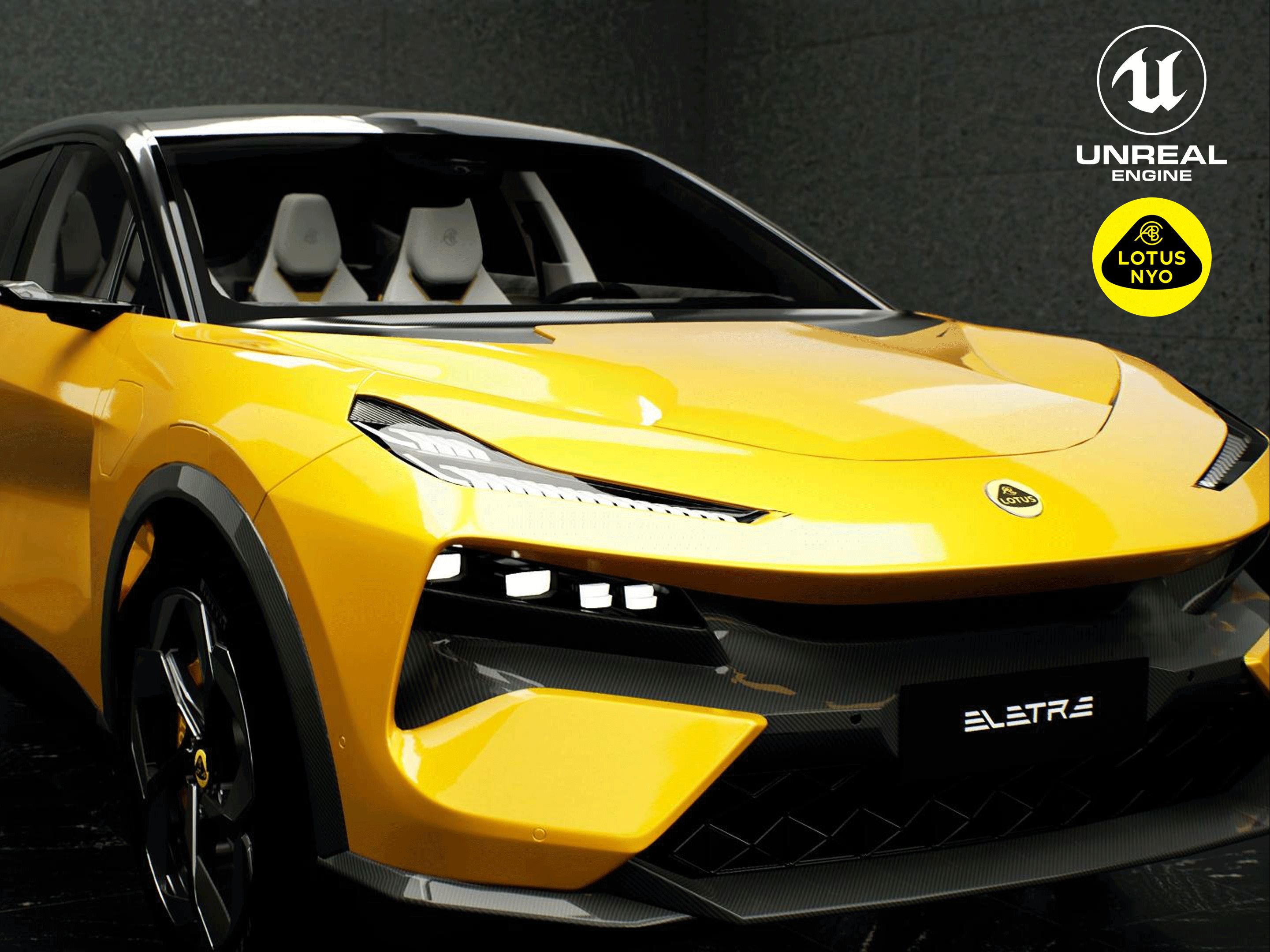 UE5路斯特汽车渲染宣传片