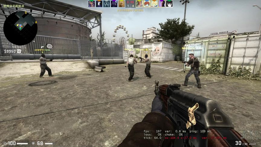 官匹的服务器 爱了爱了#CSGO #ppt游戏