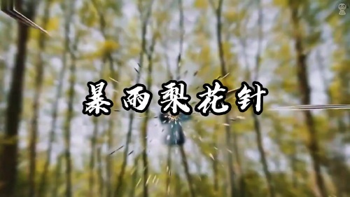 你真的知道暴雨梨花针背后隐藏的惊天秘密吗?