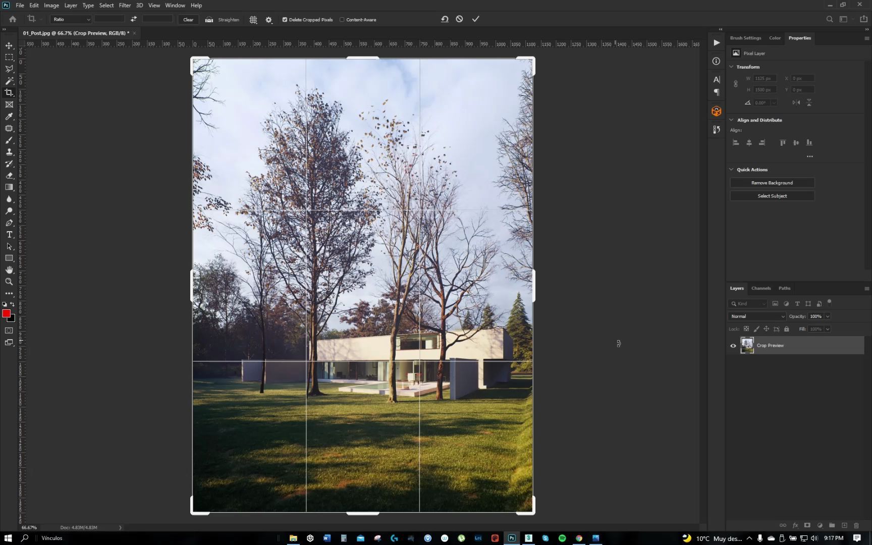 3D房屋渲染 Canaletto ArchViz School – Horizontally Vertical