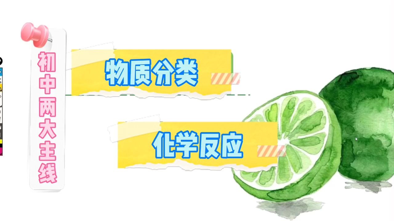 【物质的分类·中考复习系列】初中化学两大主线之一,捋清它化学也...