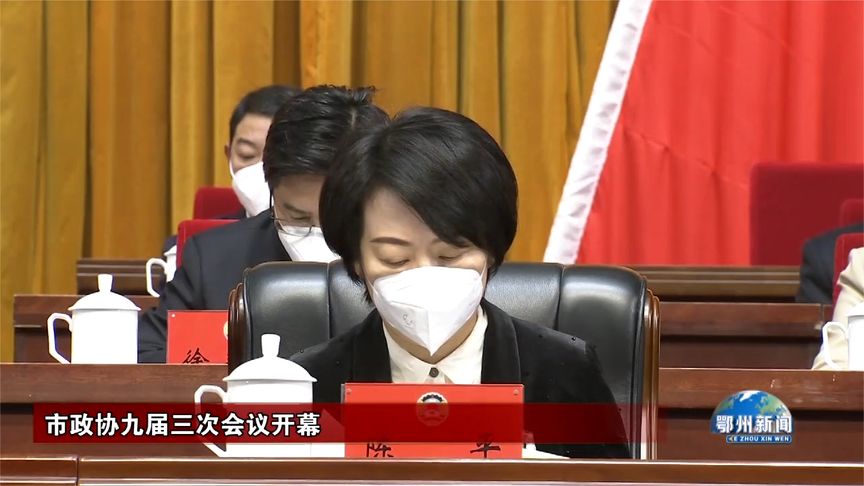 市政协九届三次会议开幕