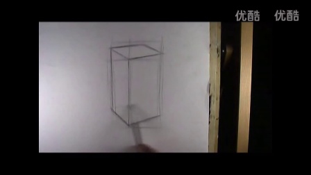 素描几何体第二讲2:长方体的起稿素描入门
