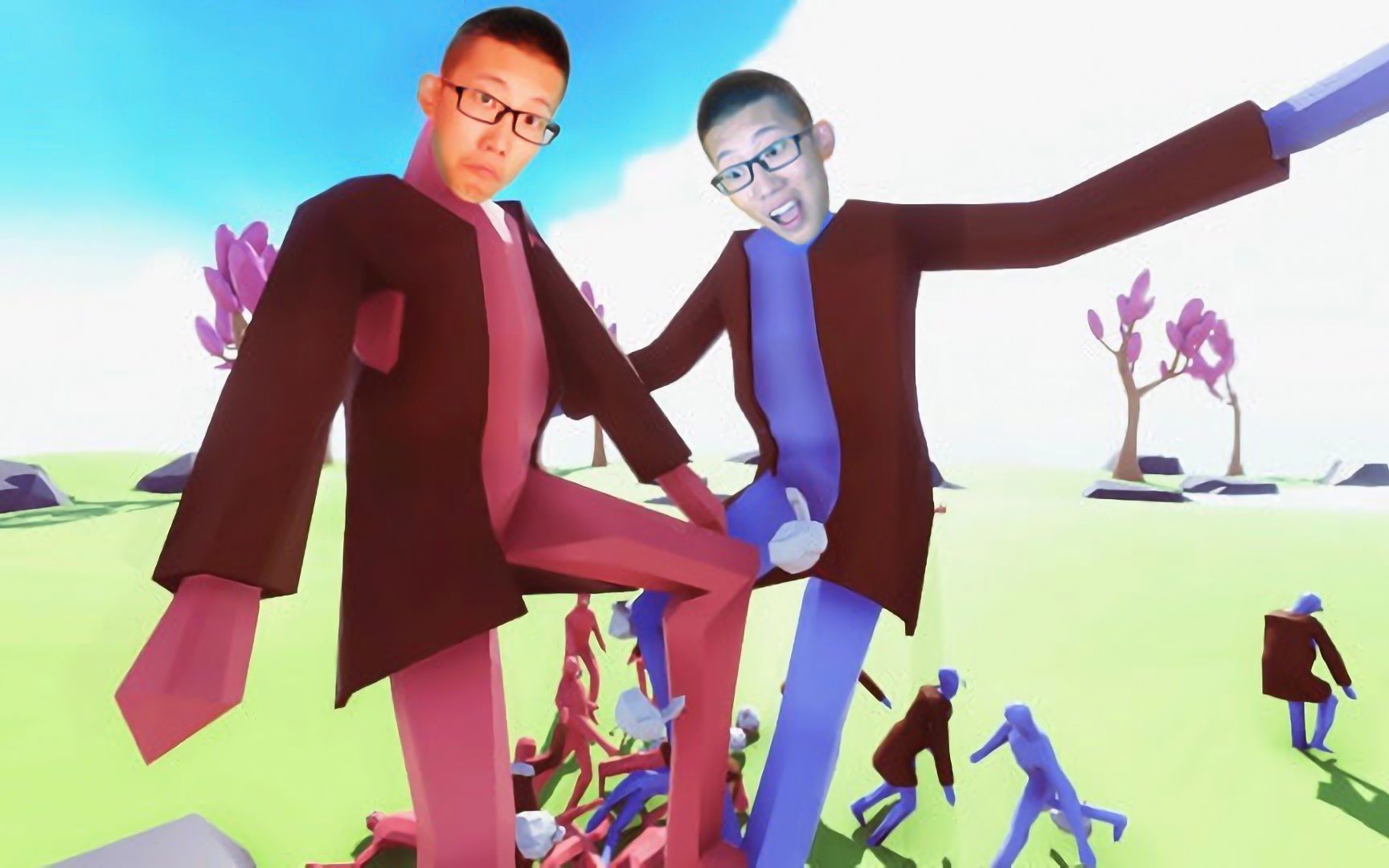 全面智障战争模拟器 #5 我通关了!TABS 鲤鱼Ace解说 2016_哔哩哔哩...