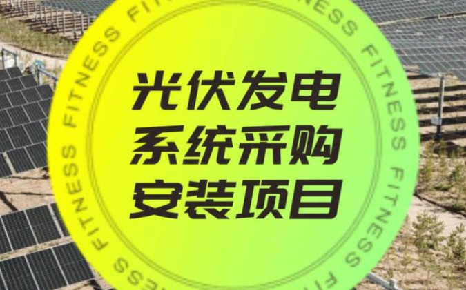 光伏发电系统采购安装项目#技术标#施工组织设计#工程方案