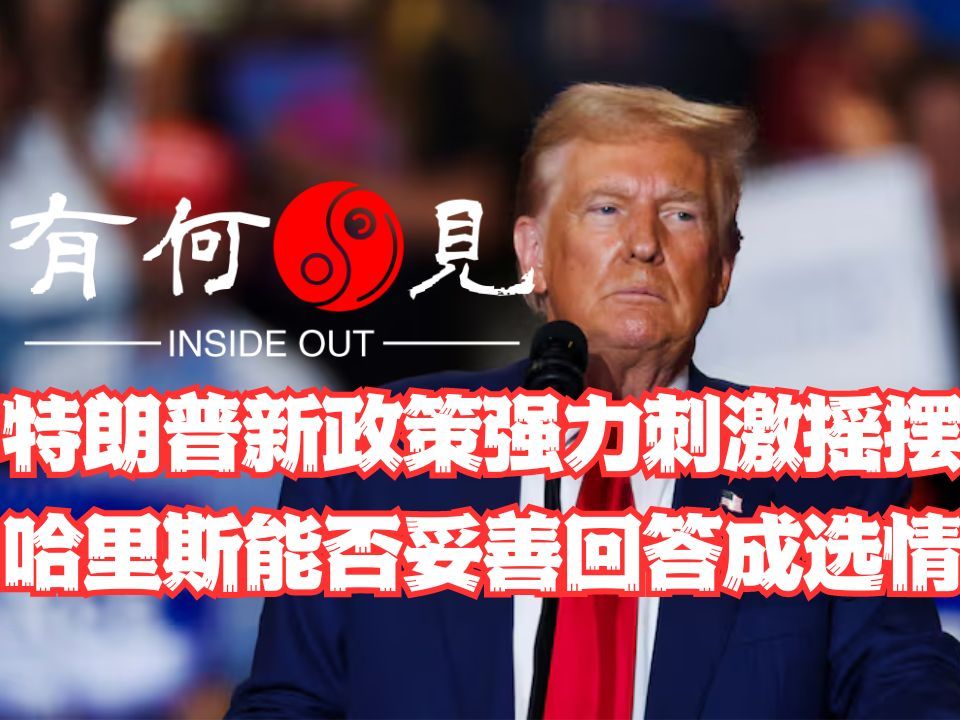 ...特朗普经济新政策强力刺激摇摆州选情,新美国制造业回归计划有效...