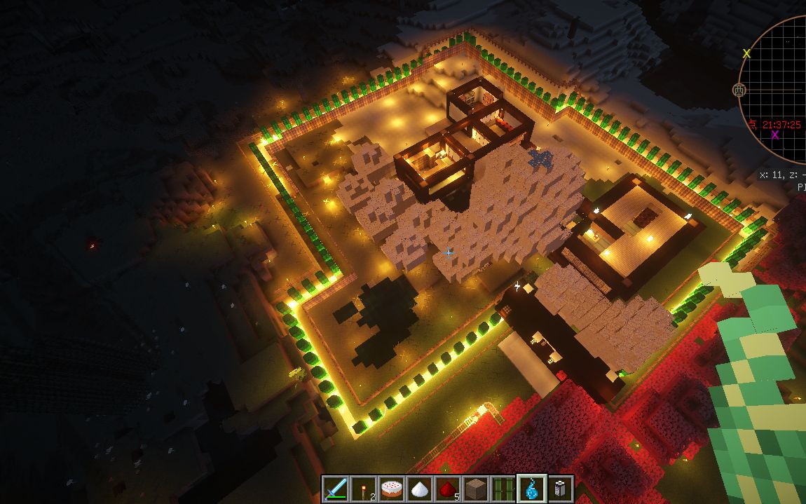 【我爱龙猫】和风日式建筑(九)挡不住的怪停不了的被吐槽~Minecraft...