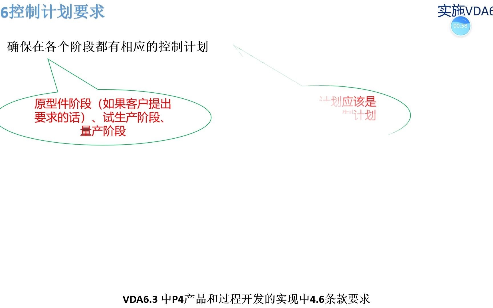 P4.6控制计划要求—VDA6.3