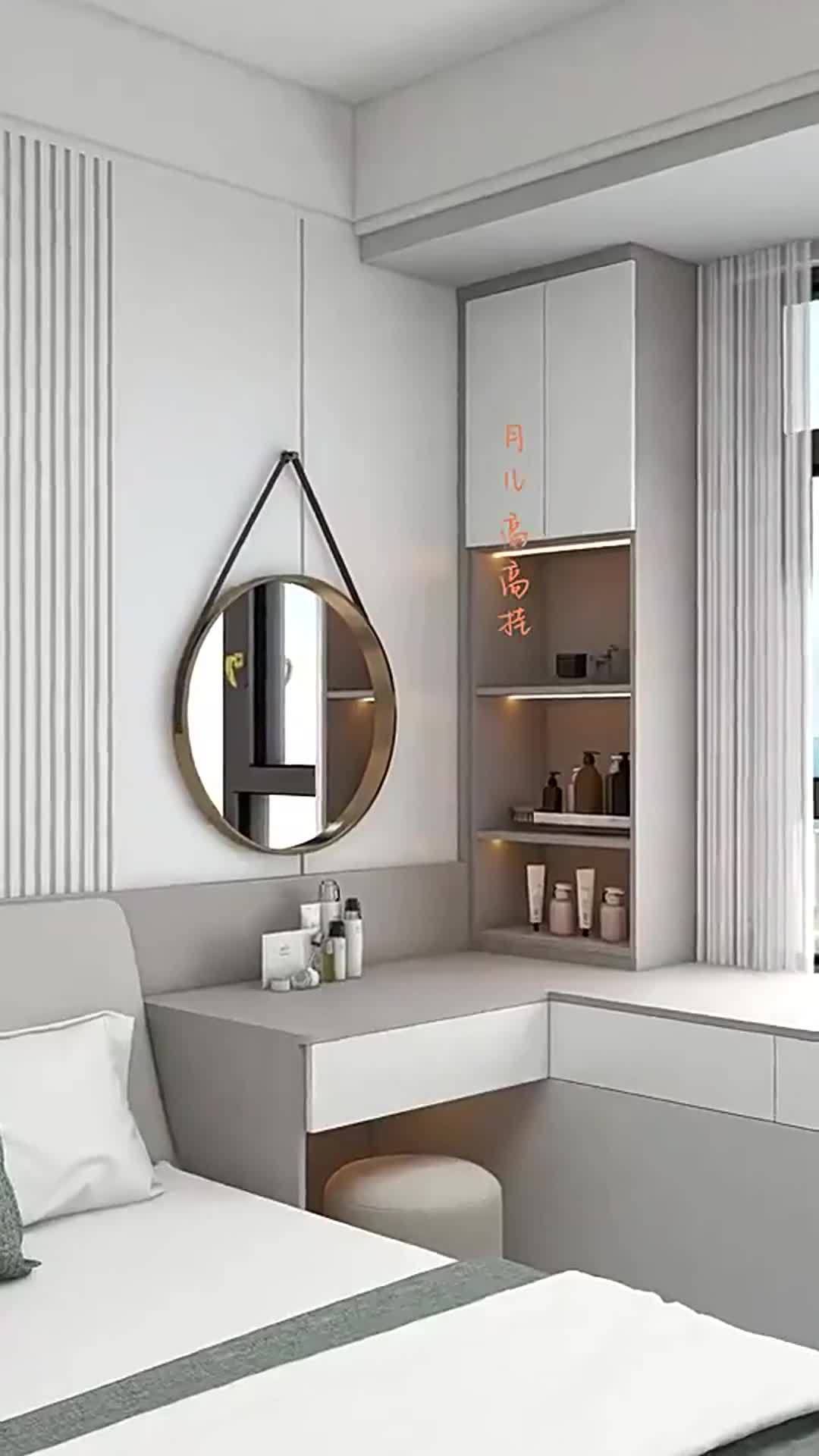 卧室装修设计,打造理想家的样子 #装修 #室内设计 #卧室 #装修设计 #...