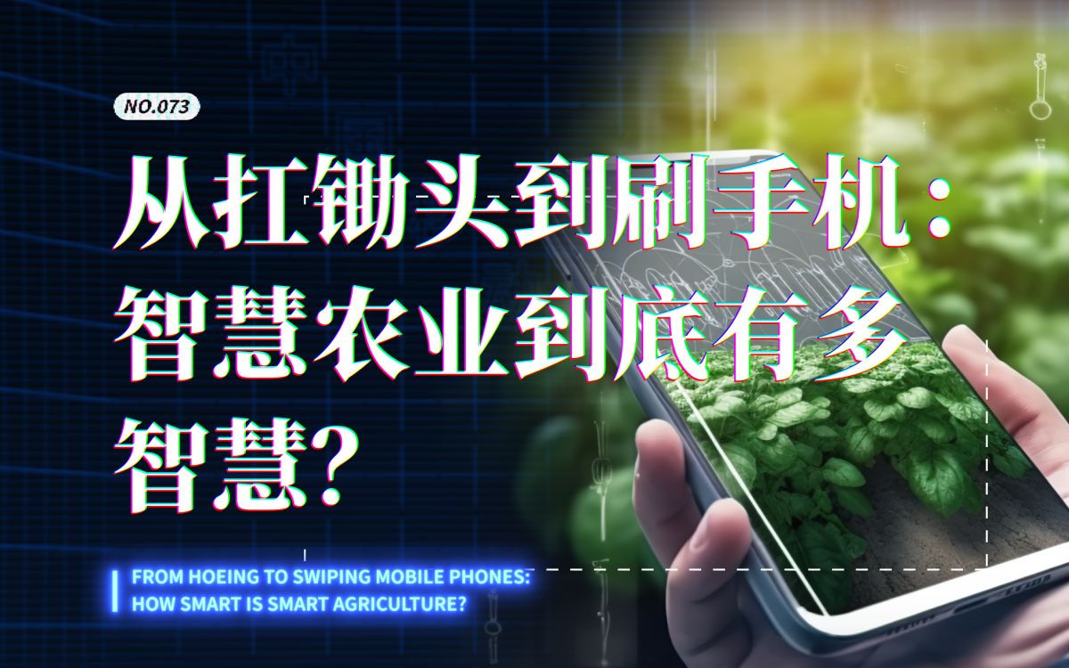 从扛锄头到刷手机:智慧农业到底有多智慧?