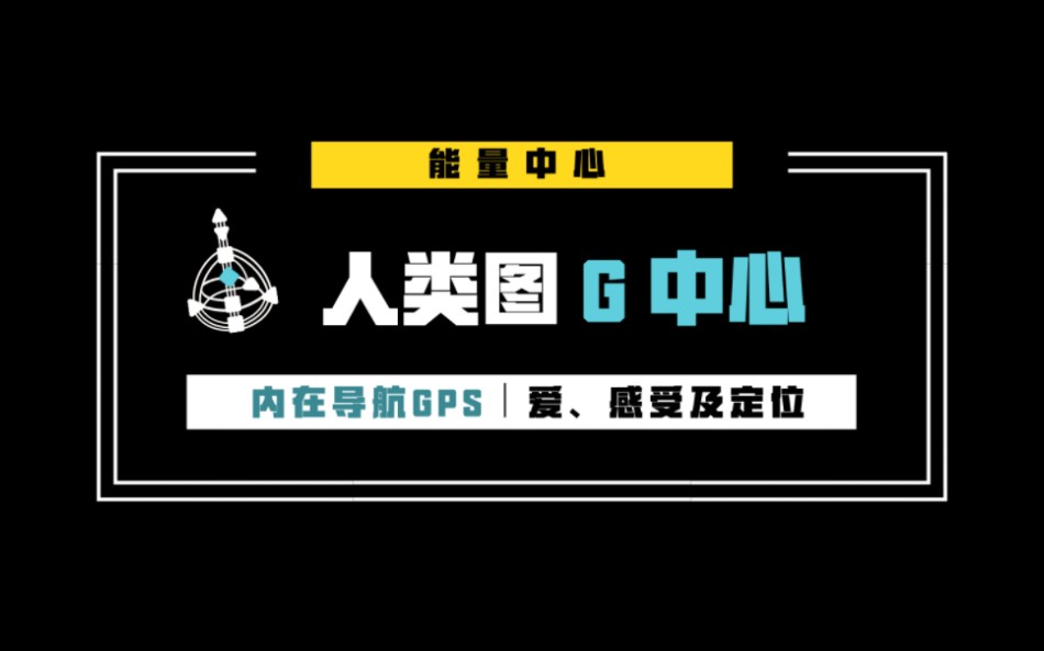 人类图G中心【你的内在导航GPS】