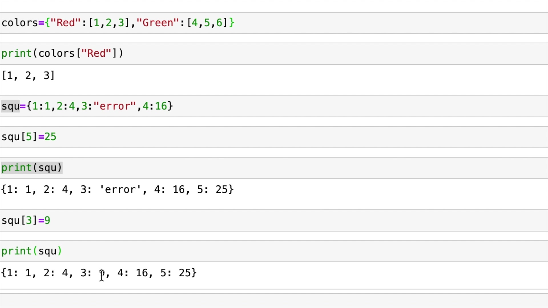 碎片化时间零基础自学Python第十一期-字典