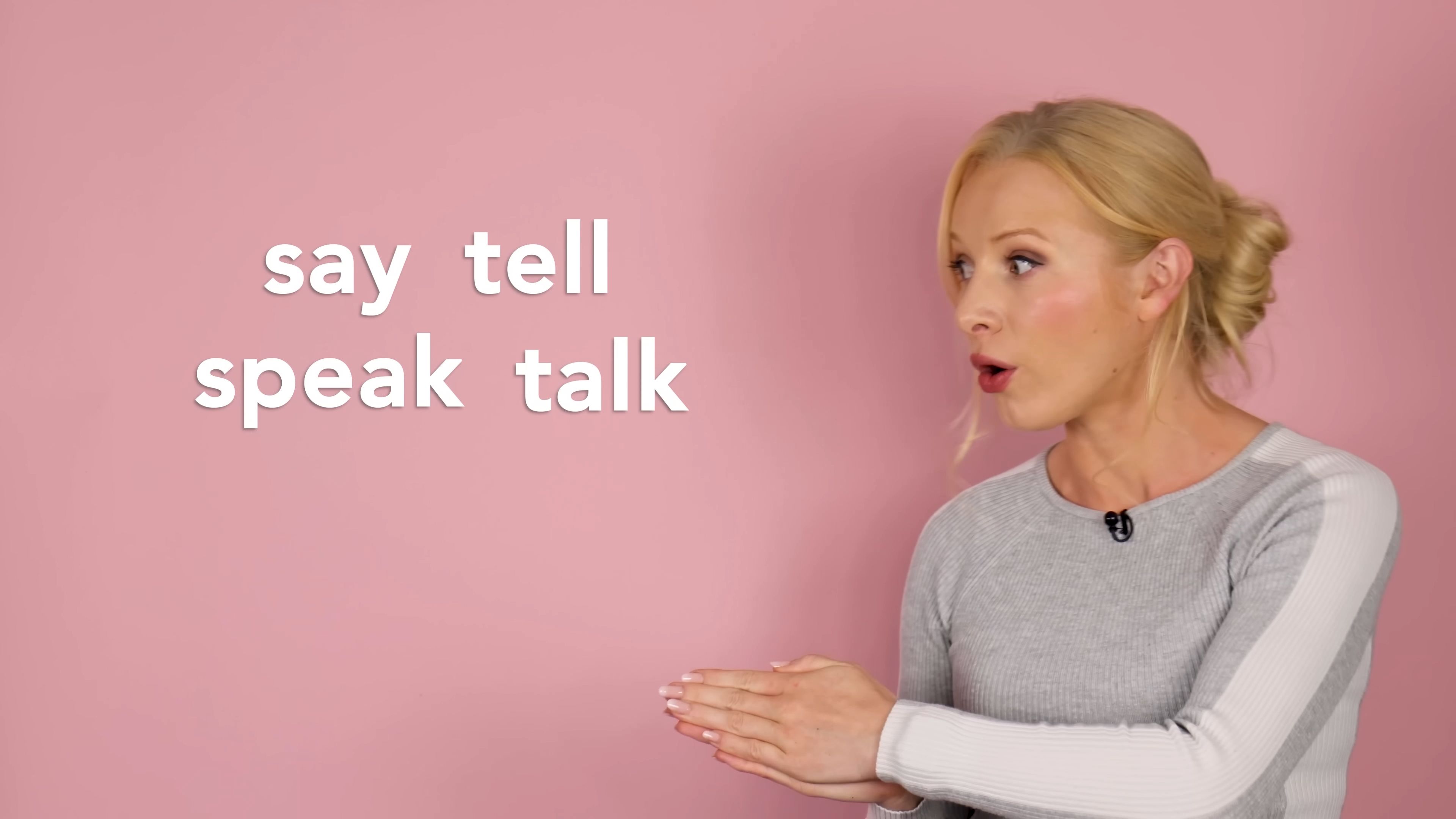 say tell speak talk这四个单词的区别和用法详解,看完不再疑惑
