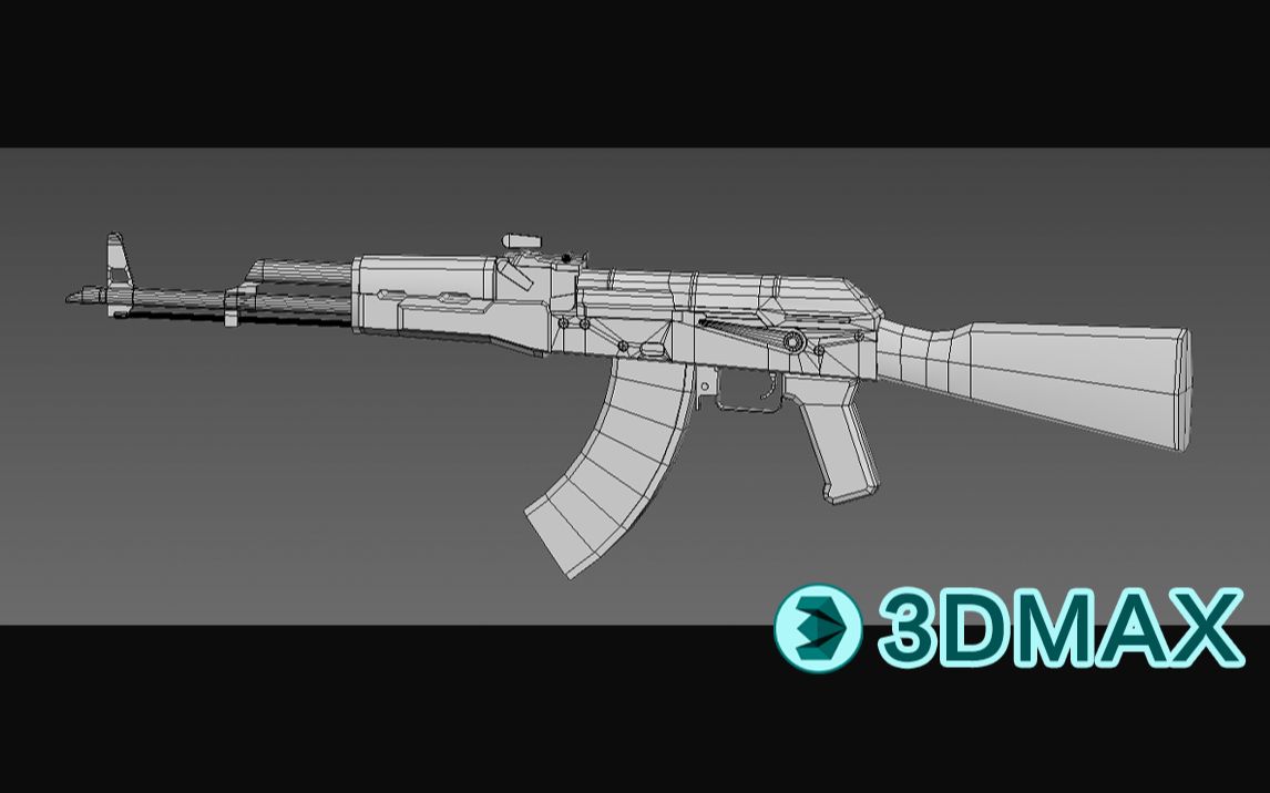 【3d建模】比较基础的ak模型制作教学