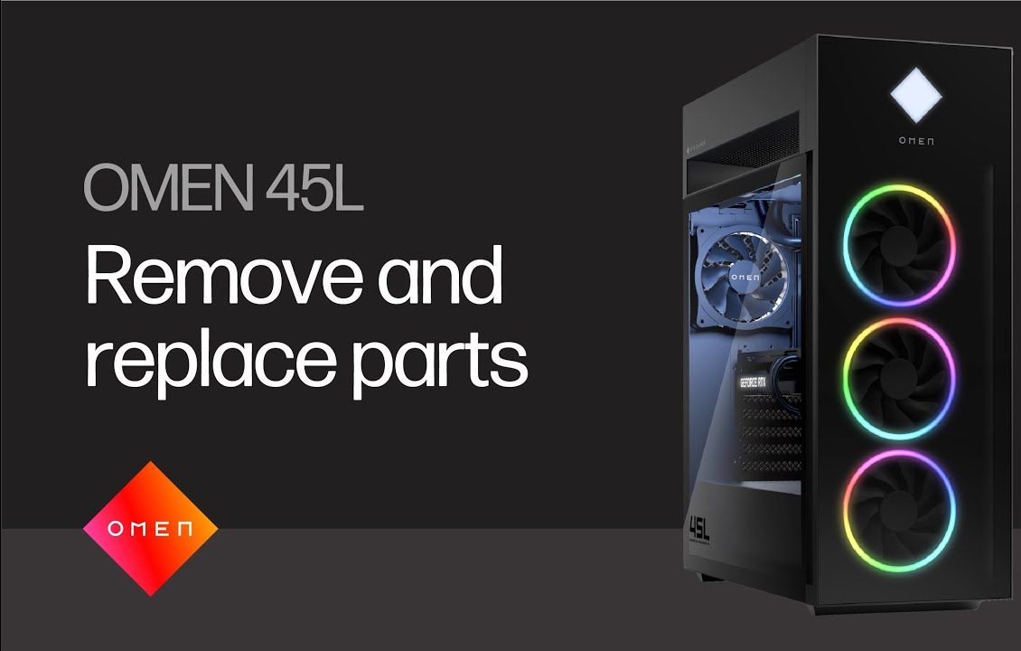 【搬运】暗影精灵台式机 OMEN by HP 45L GT22- 惠普官方拆装指导...