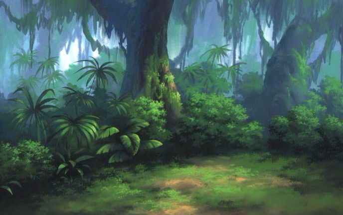 场景原画绘画教程丨树林场景的绘制【CGWANG王氏教育集团】