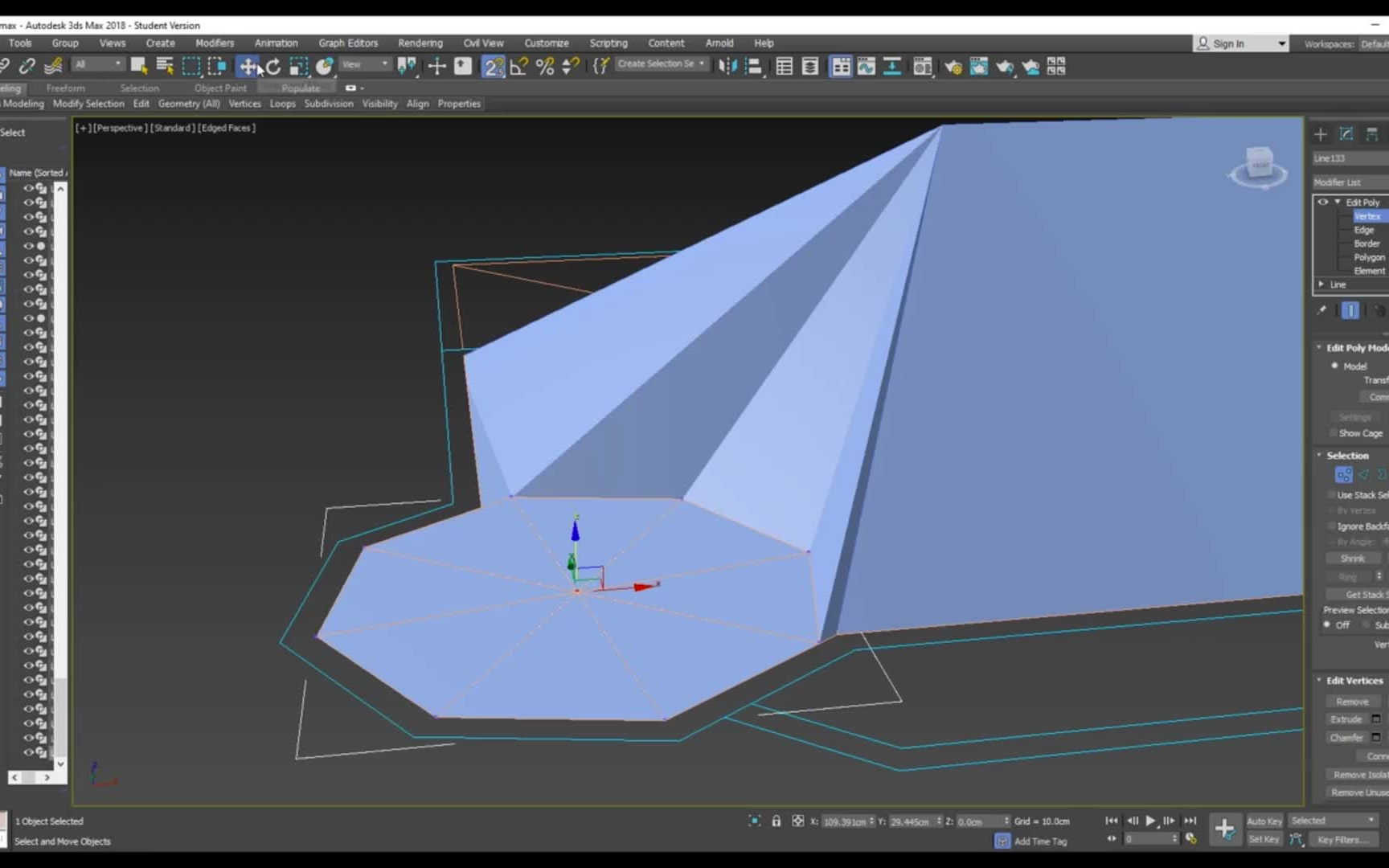 3dsmax建模技术从入门到精通技术训练视频教程 8. 造型别墅2作业