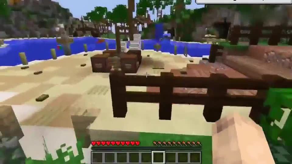 我的世界:大神制作过山车,成品太惊艳了