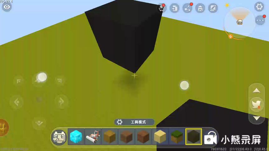 迷你世界:小徒弟教你们制作玩家点击方块后,死亡传送到相应位置