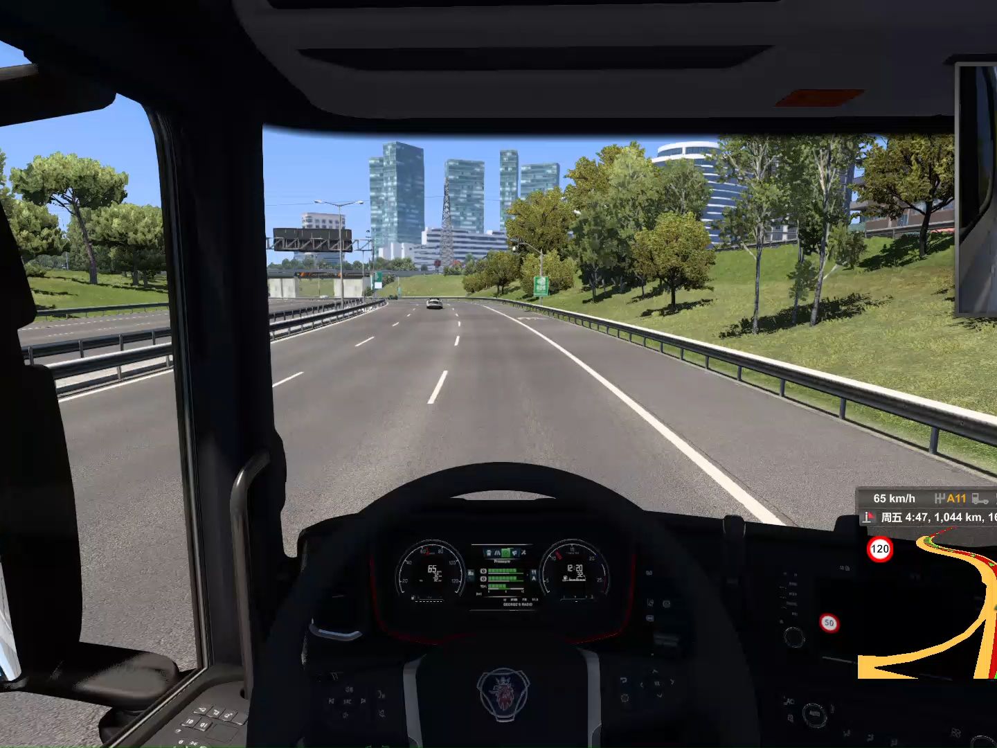 欧卡2 TONAR拖车mod_欧洲卡车模拟2