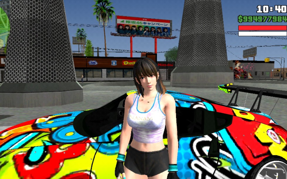 GTASA Project Japan 日本风格漂移 + 樱花校园模拟器主题MOD v3.7 [...