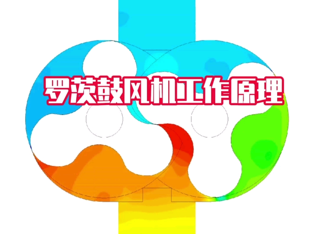 罗茨鼓风机工作原理动画演示